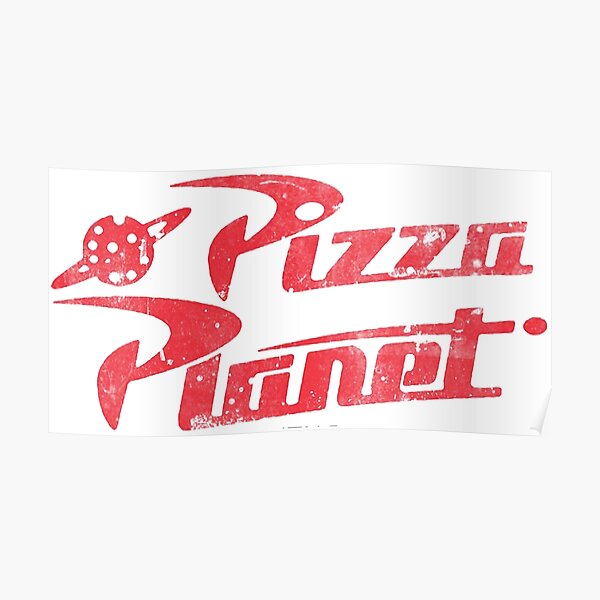 "Pizza Planet" Poster by huldakilgore | Redbubble