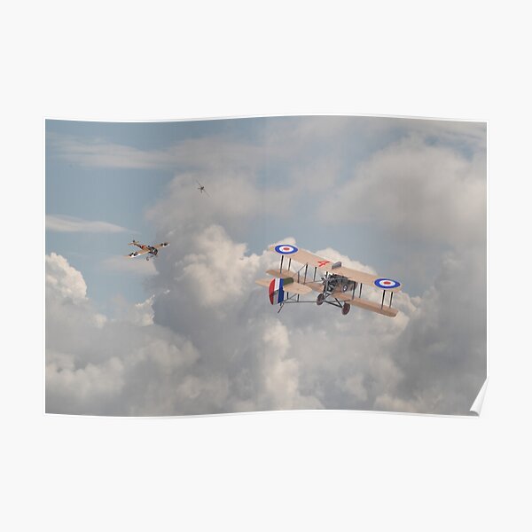 "WWi - The Fokker Scourge - Eindecker " Poster for Sale by warbirds ...