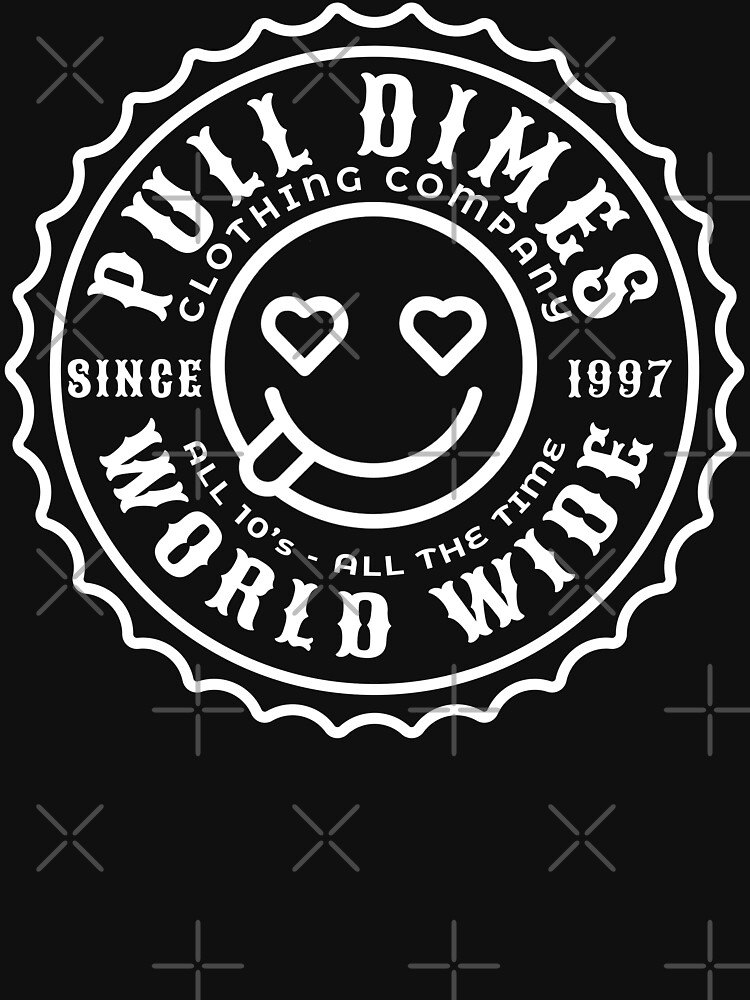 "Pull Dimes - Merch #103 | Smiley Face Heart Eyes Emoji " T-shirt for ...