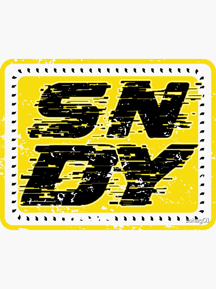 "sndy" Sticker for Sale by sohag01 | Redbubble
