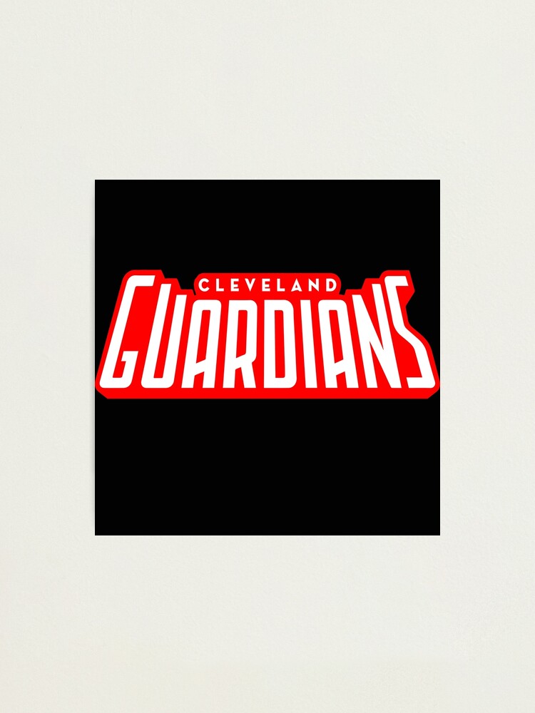 "Cleveland Guardians Logo design for Tshirt and more" Photographic ...