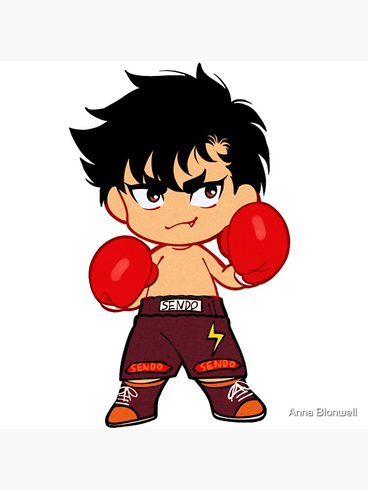 Póster «Hajime no ippo - Chibi Sendo» de ShindouArt | Redbubble