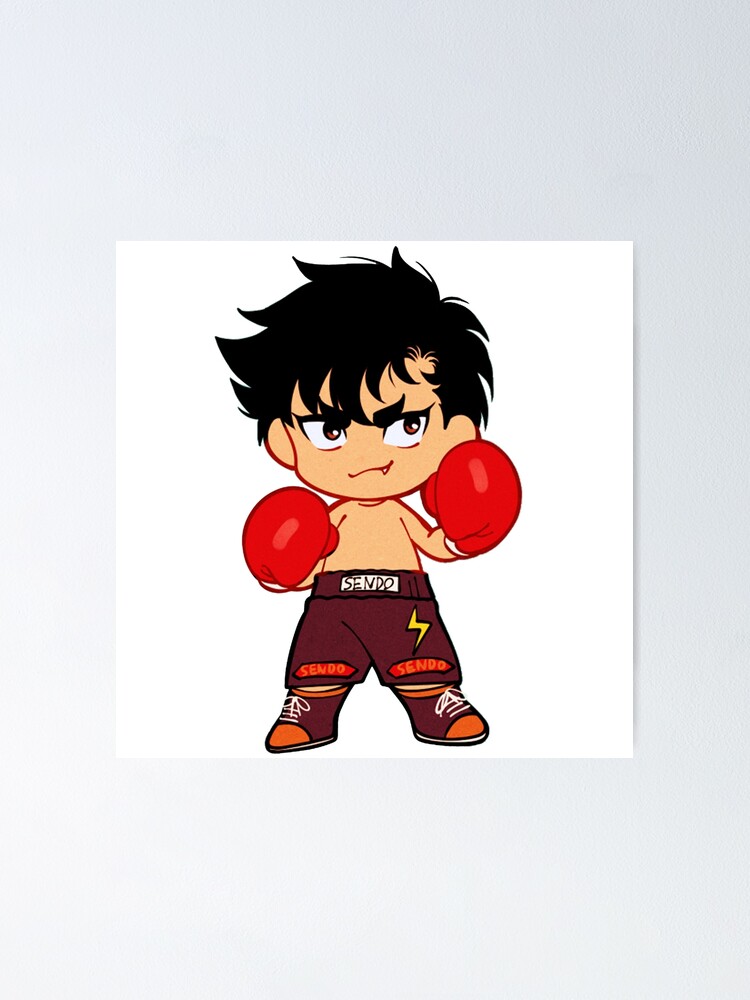 Póster «Hajime no ippo - Chibi Sendo» de ShindouArt | Redbubble