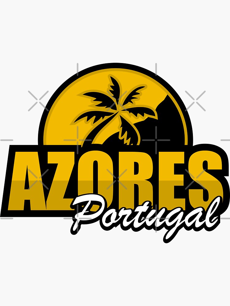 "Azores Portugal " Sticker for Sale by NomadVTC | Redbubble