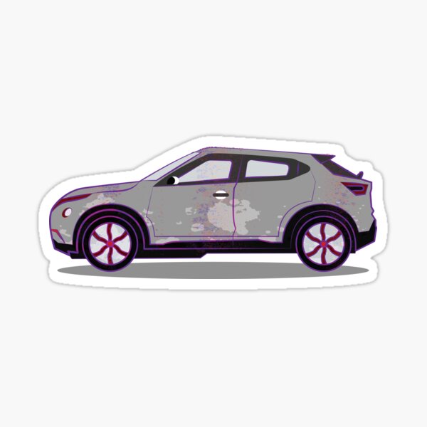 "Texture Grey Car Illustration" Sticker for Sale by purpleskyworld ...
