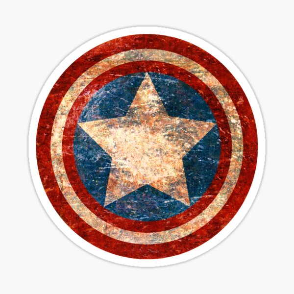 "Captain America" Sticker for Sale by ArmandoDT | Redbubble