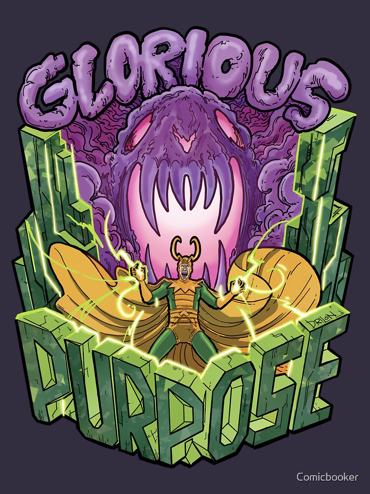 "Glorious Purpose" T-shirt for Sale by Comicbooker | Redbubble ...