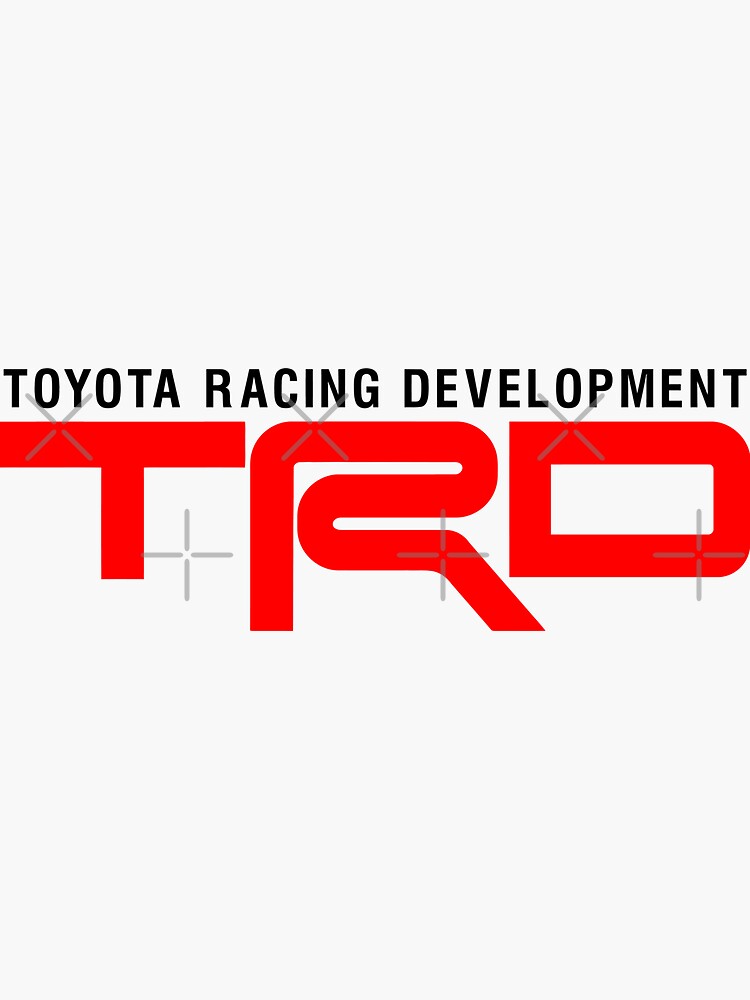 "TRD" Sticker for Sale by Wifidonink | Redbubble
