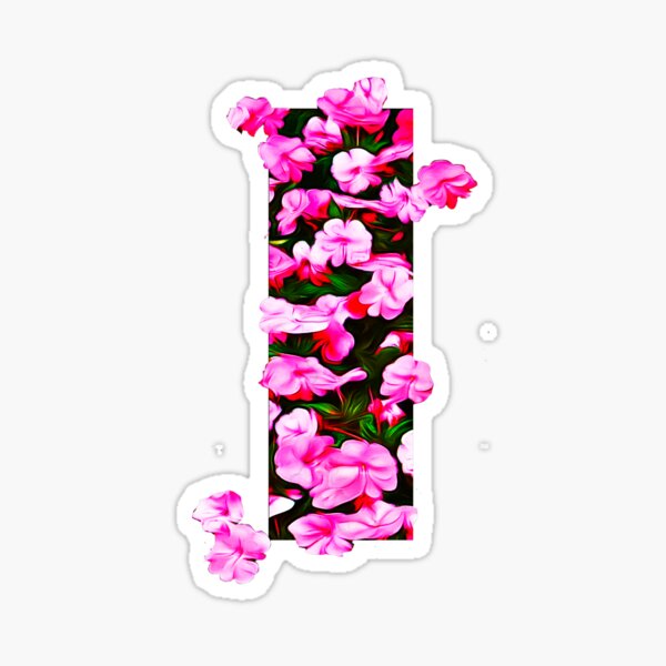 "Letter i" Sticker for Sale by SmilingTees | Redbubble