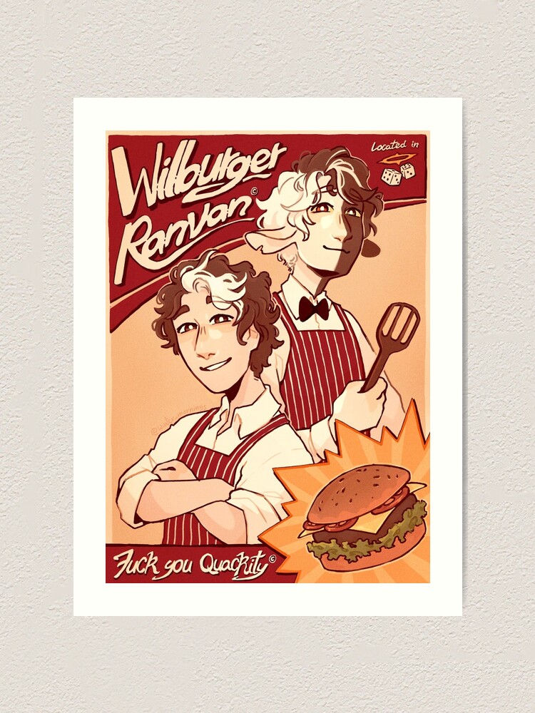"wilburger ranvan poster" Art Print for Sale by winter-mornings | Redbubble