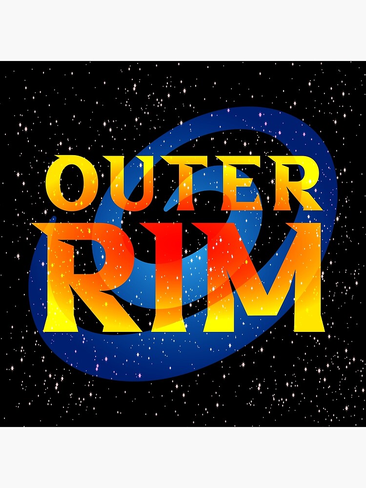 "Outer Rim Merches Logo Design, Outer Space Merchandise Designs" Art ...