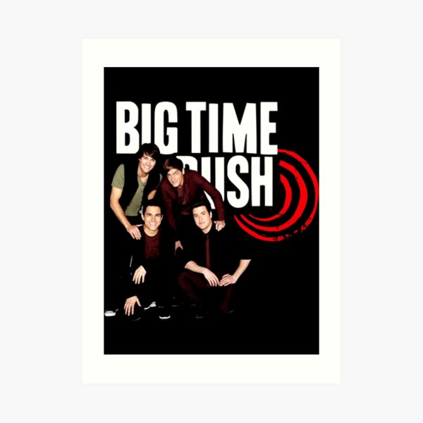 "Big Time Rush logo and members" Art Print for Sale by ZoraidaJuarez ...