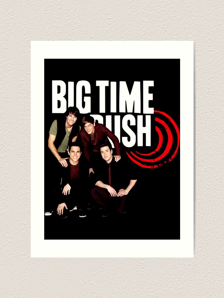 "Big Time Rush logo and members" Art Print for Sale by ZoraidaJuarez ...