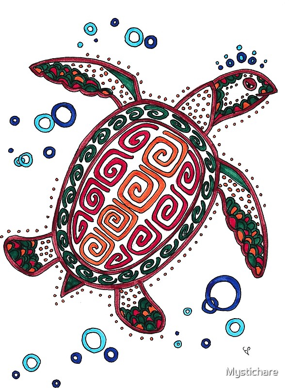 "The High Priest Turtle" by Mystichare | Redbubble