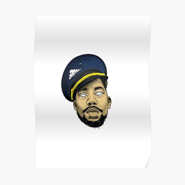 "Cloud captain" Poster by emceeartinc | Redbubble