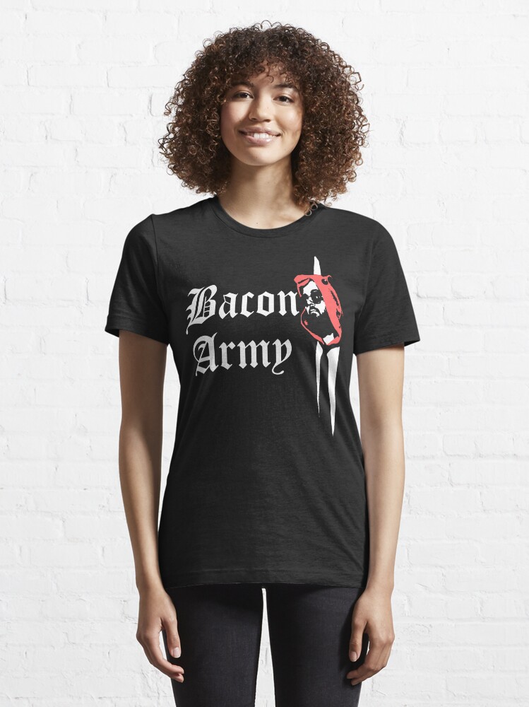 "Bacon Army" T-shirt by LVBART | Redbubble