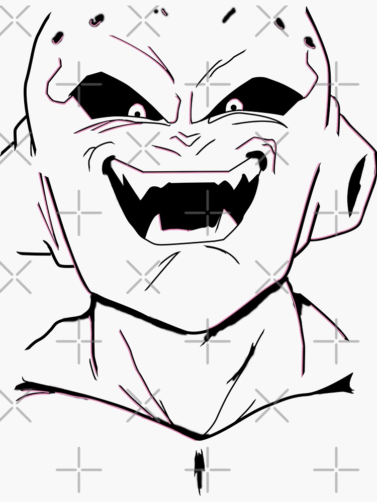 "Majin Boo" Sticker by Mariano86 | Redbubble
