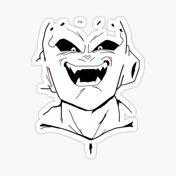 "Majin Boo" Sticker by Mariano86 | Redbubble