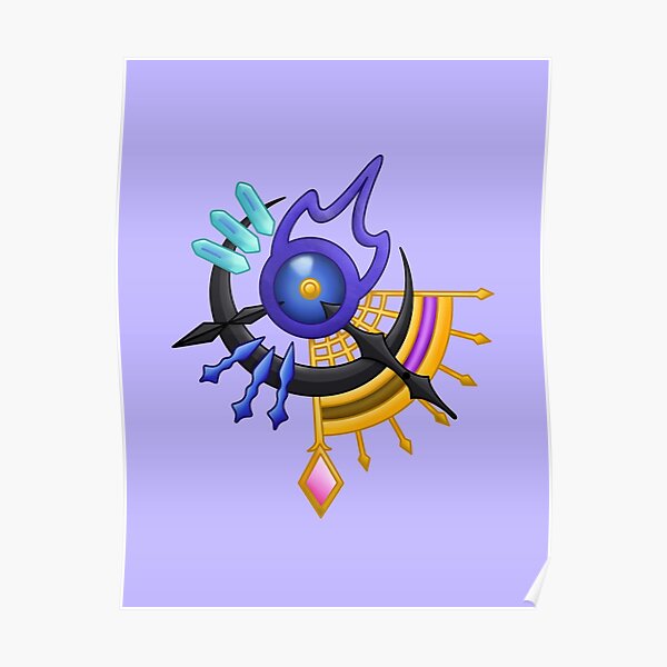 "Black Mage Job Symbol" Poster for Sale by HannahRaeArts | Redbubble