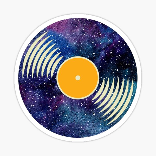 "Space Record" Sticker for Sale by virillanissa | Redbubble