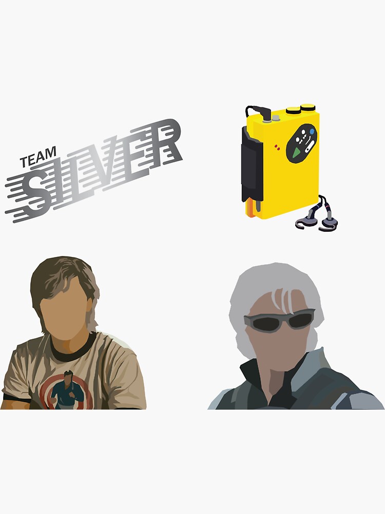 "Team Silver - Peter Maximoff Pack " Sticker for Sale by shellsandbees ...