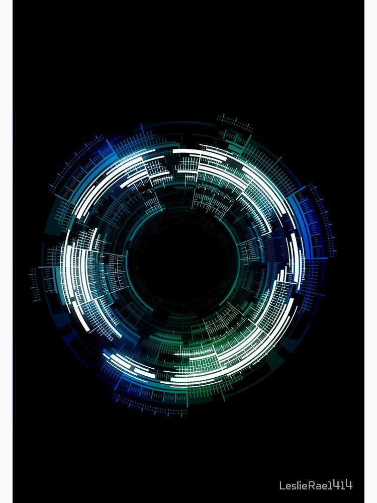 "Technology Portal Graphic Design" Sticker for Sale by LeslieRae1414 ...