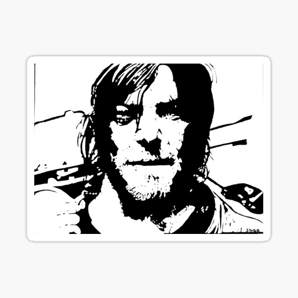 Daryl Dixon Stickers | Redbubble