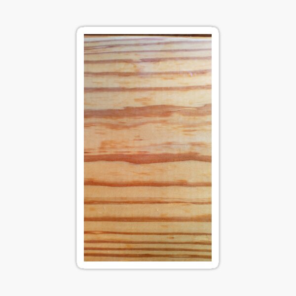 "Glossy wood grain" Sticker for Sale by TrickKingdom | Redbubble