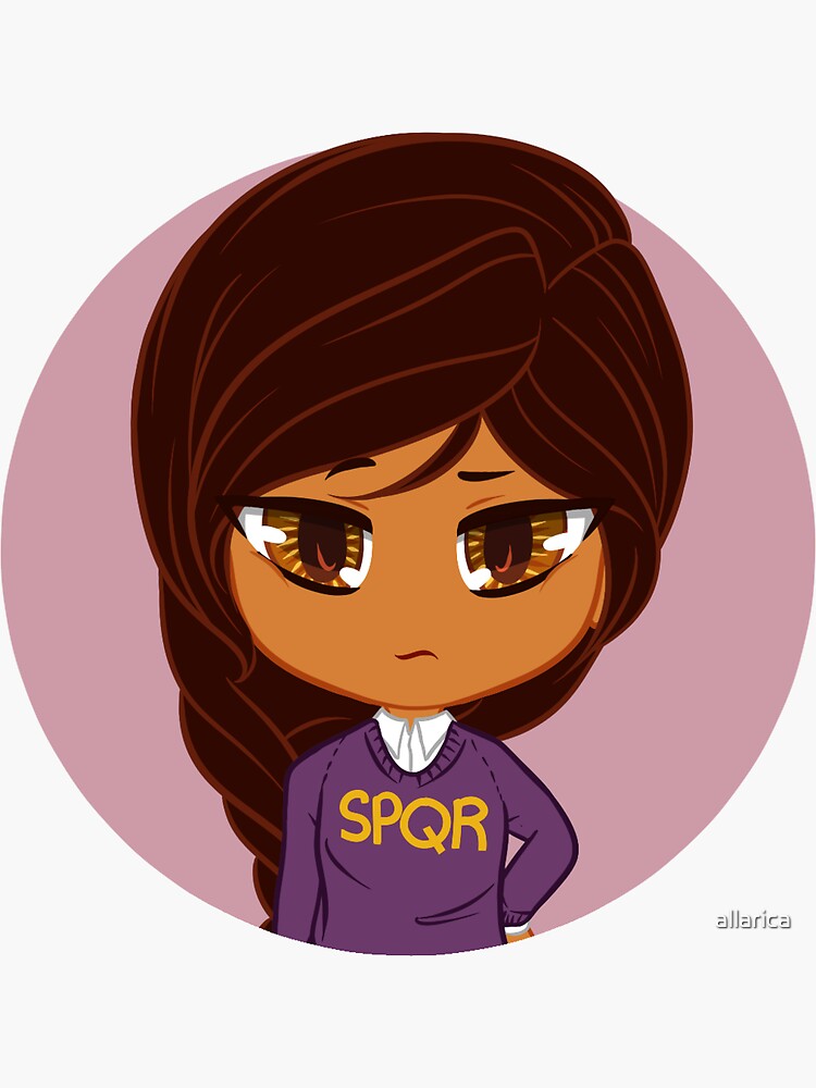 "Chibi Reyna Avila Ramirez Arellano" Sticker by allarica | Redbubble