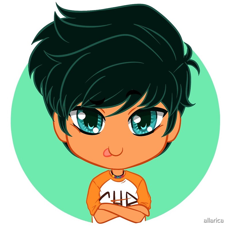 "Chibi Percy Jackson" by allarica | Redbubble