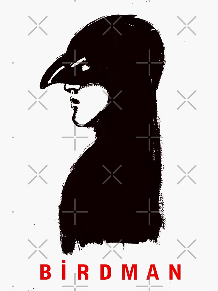 "birdman" Sticker for Sale by alphaville | Redbubble