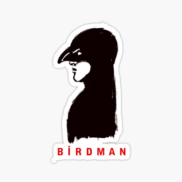 "birdman" Sticker for Sale by alphaville | Redbubble