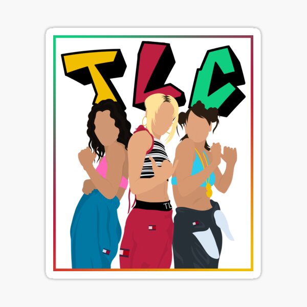 "TLC" Sticker for Sale by Itsjenacyde | Redbubble