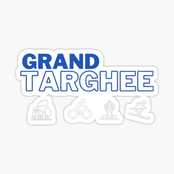 "Grand Targhee" Sticker by jlicero | Redbubble