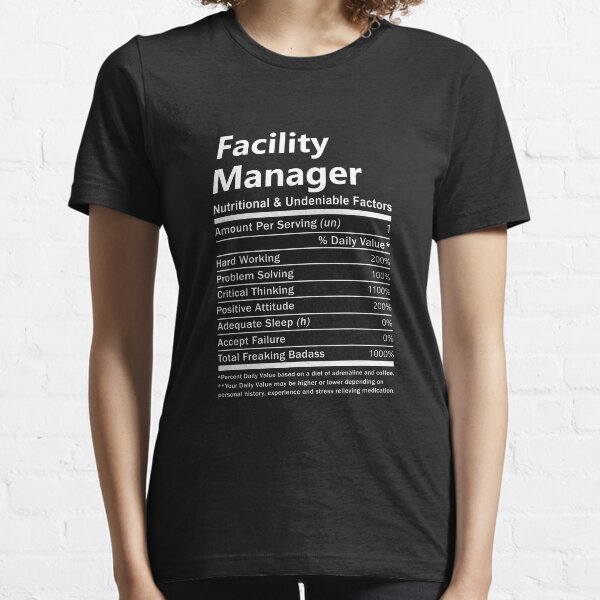 Facility Manager T-Shirts | Redbubble