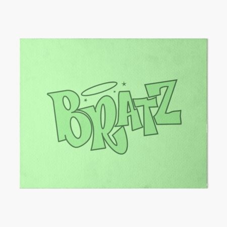 "Green bratz logo " Art Board Print by blueberrycafe | Redbubble