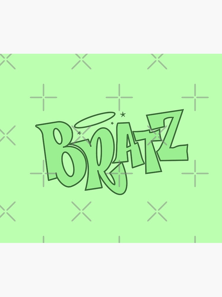 "Green bratz logo " Poster by blueberrycafe | Redbubble