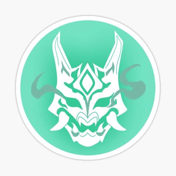 "Genshin Impact - Elemental Burst - Xiao" Sticker by spacespud | Redbubble