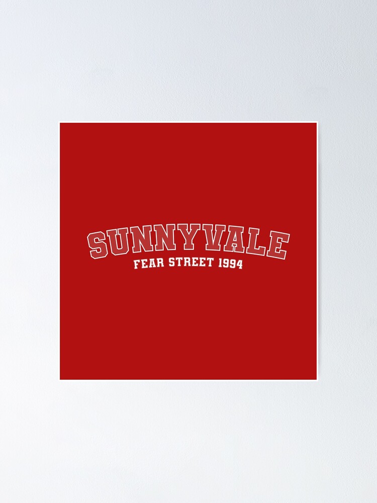 "Sunnyvale Players / Fear Street" Poster by remake-shop | Redbubble