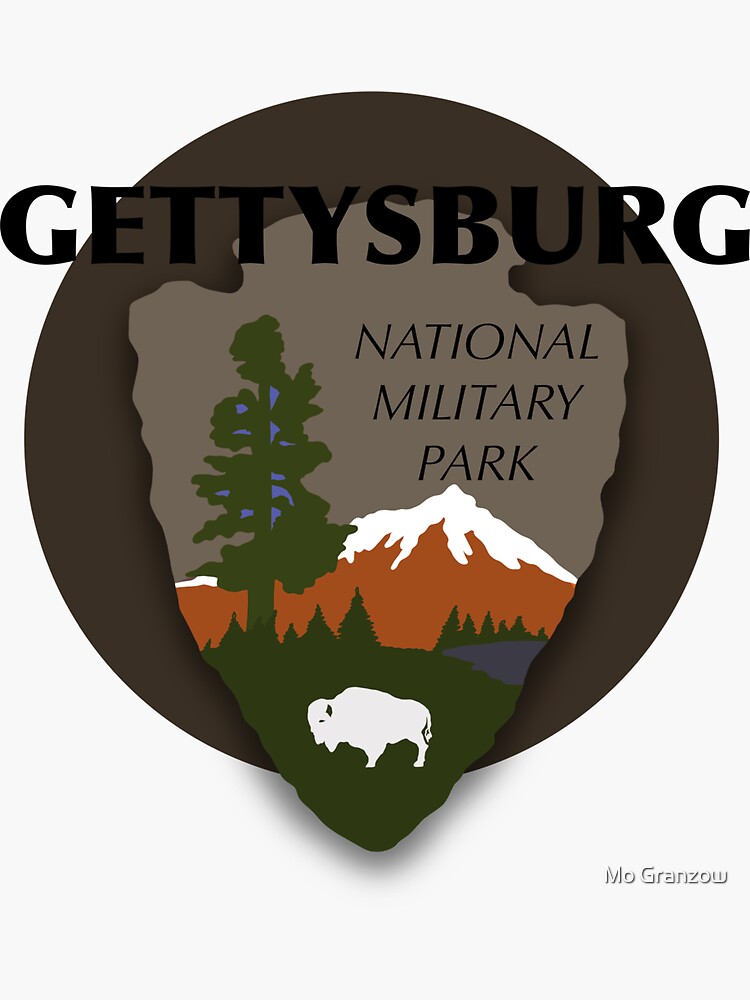 "Gettysburg National Military Park" Sticker for Sale by MorganGranzow ...