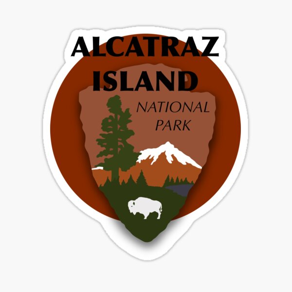 "Alcatraz Island National Park" Sticker for Sale by MorganGranzow ...