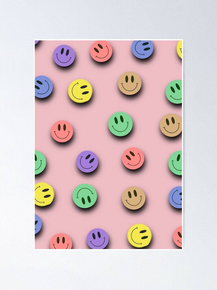 "Smiley patron-" Poster for Sale by lizzybosschaart | Redbubble