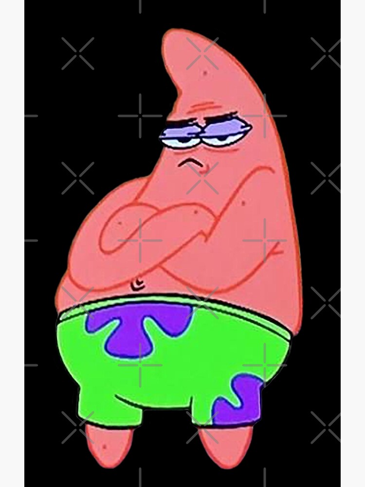 "Cool Patrick Star" Poster by danimora | Redbubble