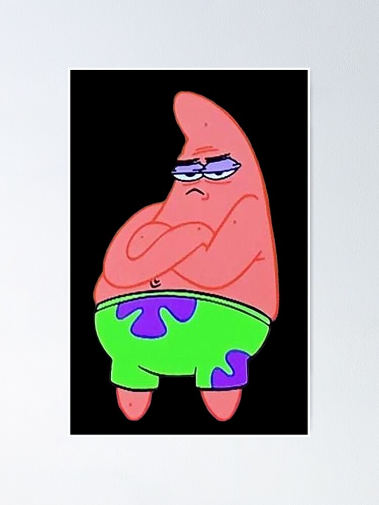 "Cool Patrick Star" Poster by danimora | Redbubble