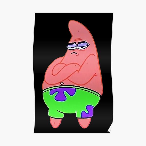 "Cool Patrick Star" Poster by danimora | Redbubble