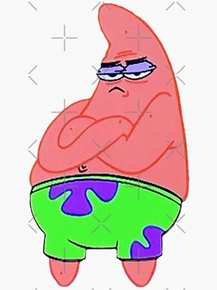 "Cool Patrick Star" Sticker for Sale by danimora | Redbubble