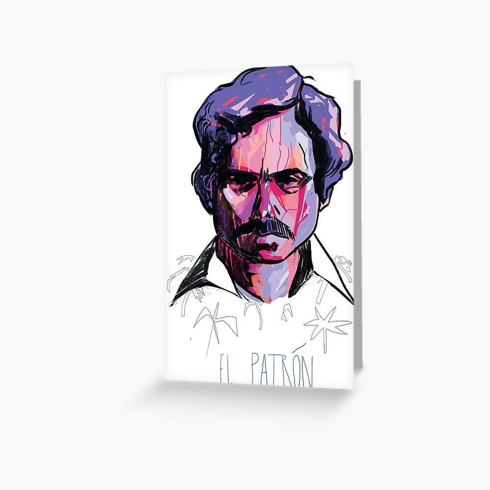"Pablo Escobar Narcos" Greeting Card by Jeanti | Redbubble