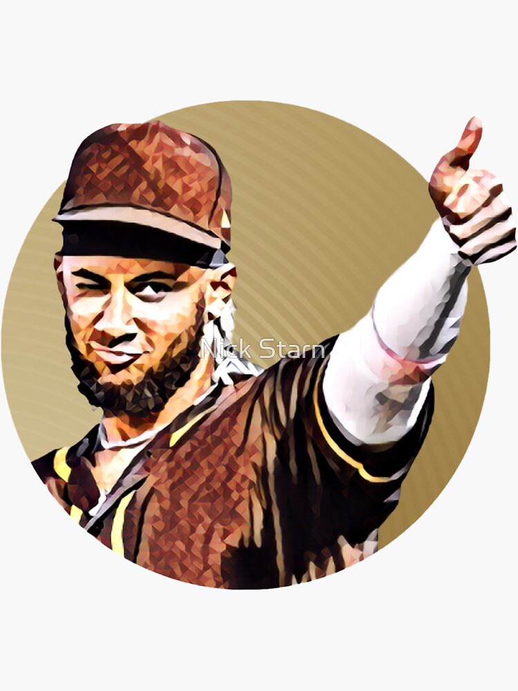 "Fernando Tatis Jr. - Baseball Art - El Nino - Thumbs Up - Circle ...