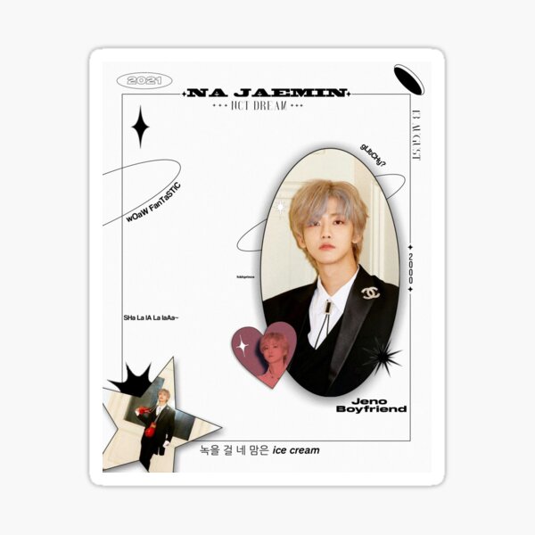"jaemin birthday nct dream" Sticker by clownbed | Redbubble