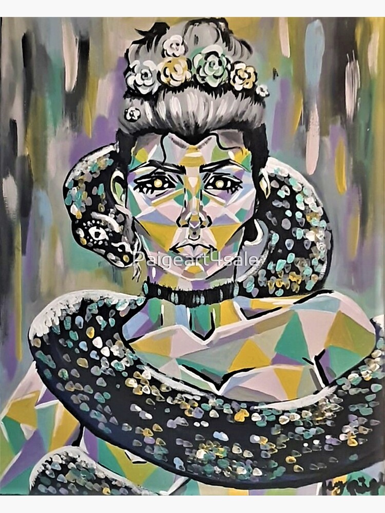 "The Snake Lady" Poster by Paigeart4sale | Redbubble